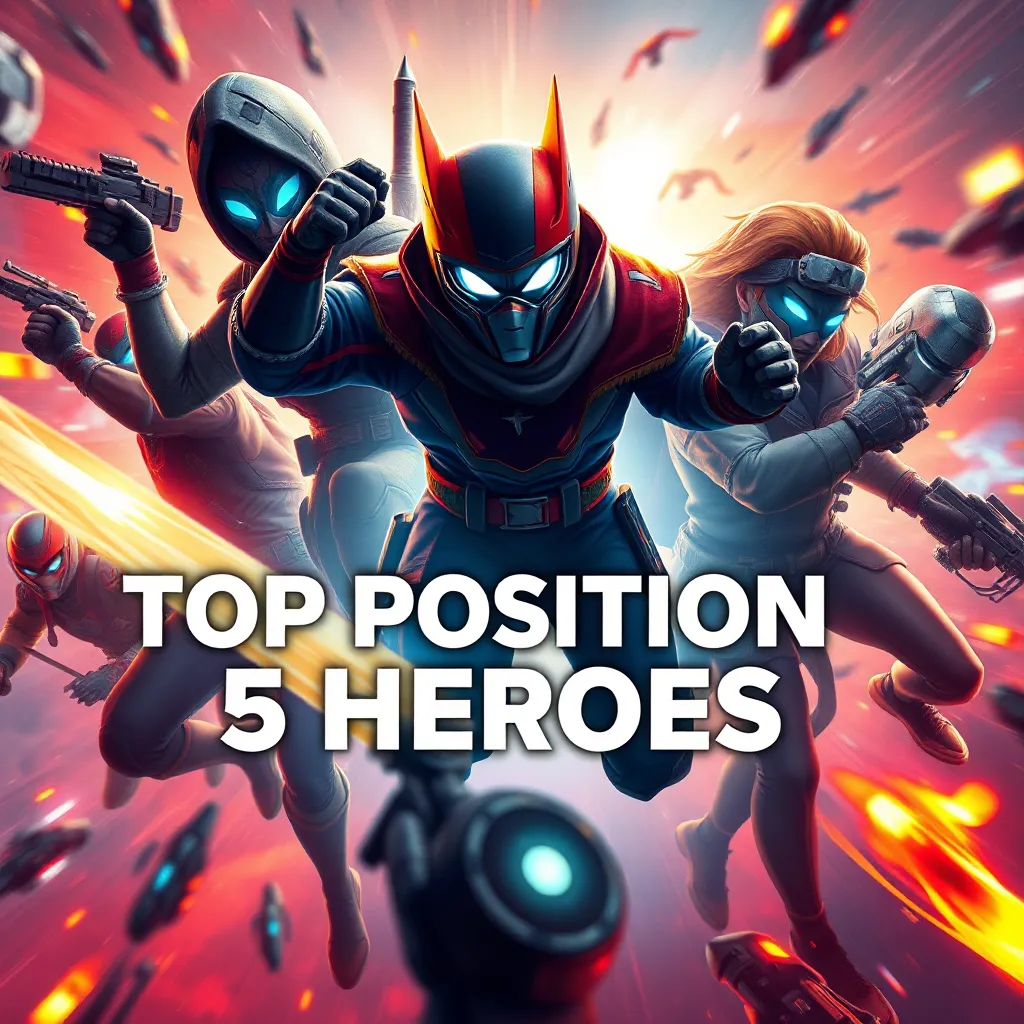 Top 5 Position 5 Heroes to Win Games Easily in 2025 : LevelUpTalk