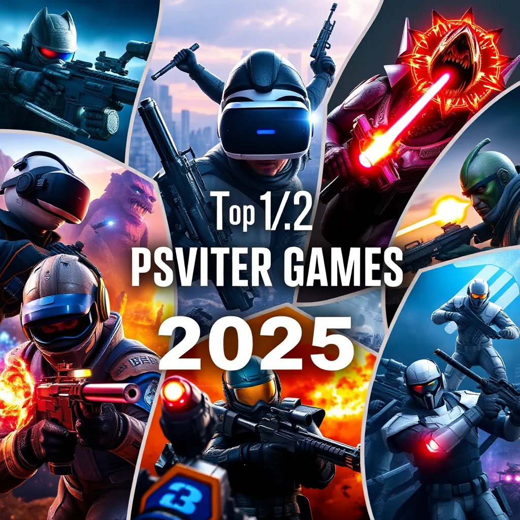 Top 10 PSVR2 Shooters You Can't Miss in 2025 : LevelUpTalk