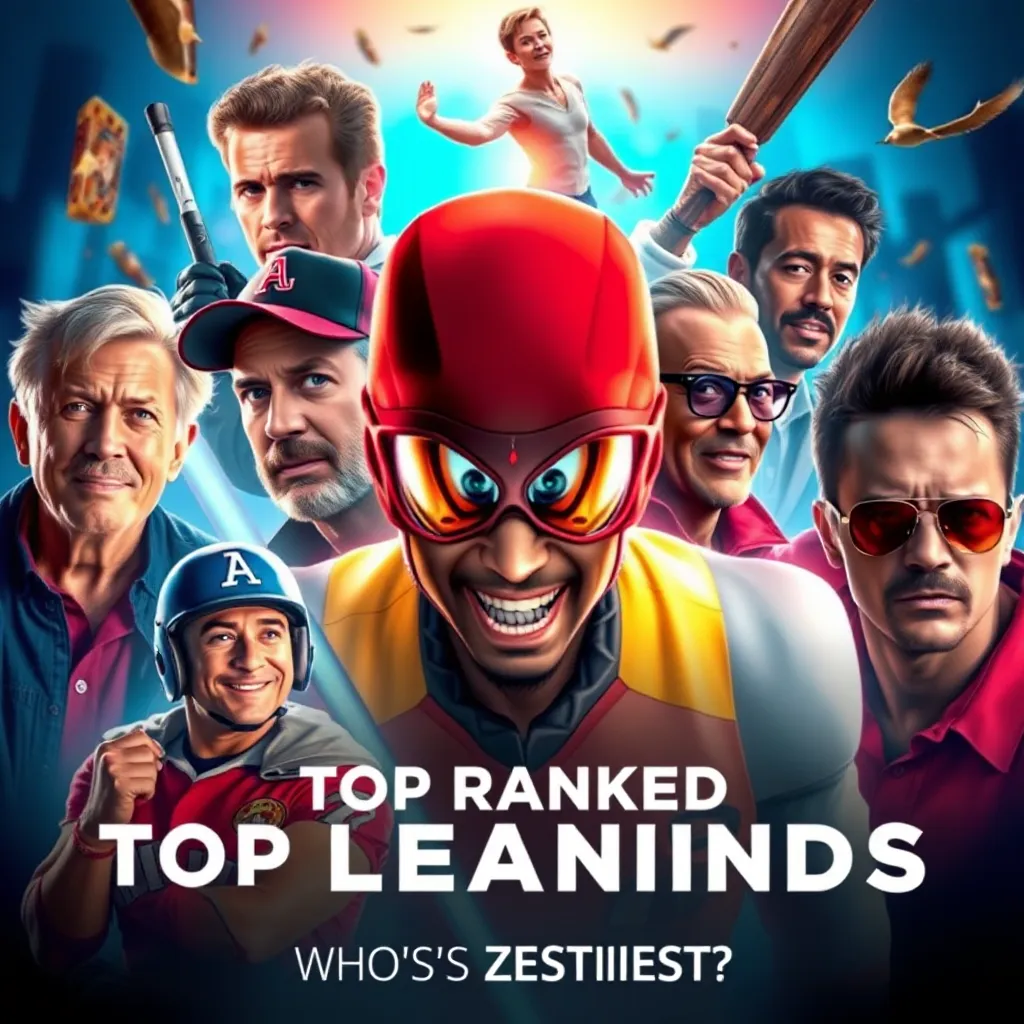 Top Ranked Male Legends: Who's the Zestiest? : LevelUpTalk