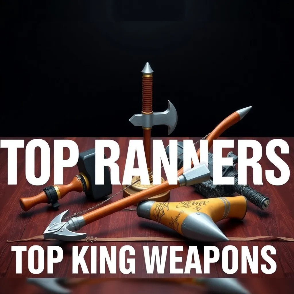 Ranking Weapons: The Best Choices for Victory : LevelUpTalk