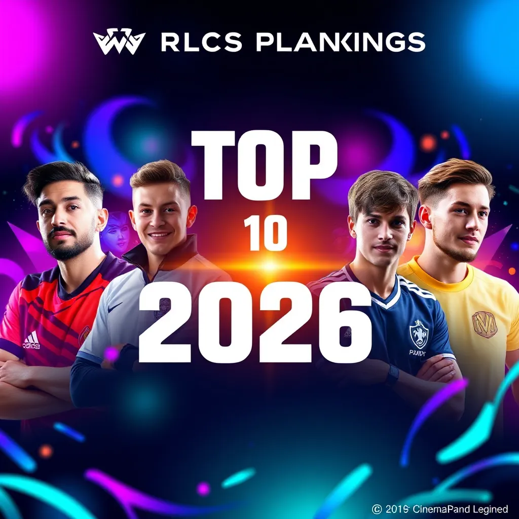 RLCS Glicko Rankings Reveal Top 10 Players for 2026 : LevelUpTalk