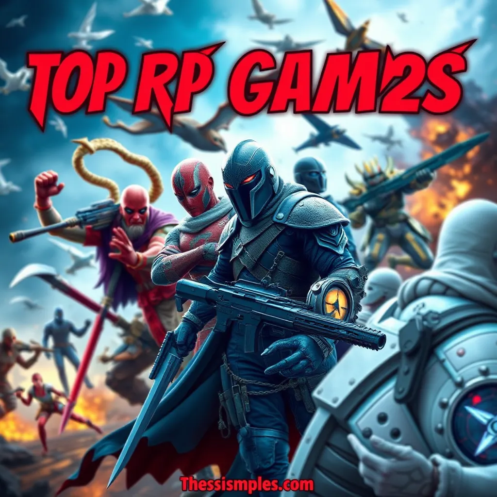 Exploring the Highest Rated RP Games of 2025 : LevelUpTalk