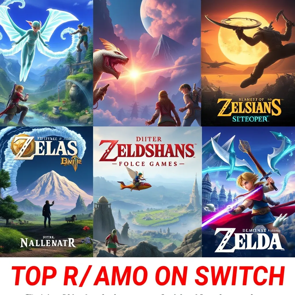 Top RPG/MMO Games for Switch Players in 2025 : LevelUpTalk