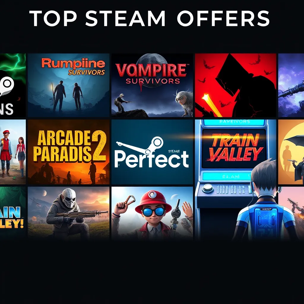 Top Steam Offers: Vampire Survivors and More! 🎮 : LevelUpTalk