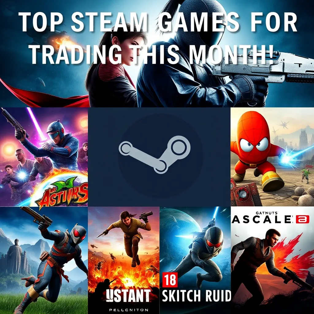 Explore Hot Steam Games for Trading This Month! : LevelUpTalk