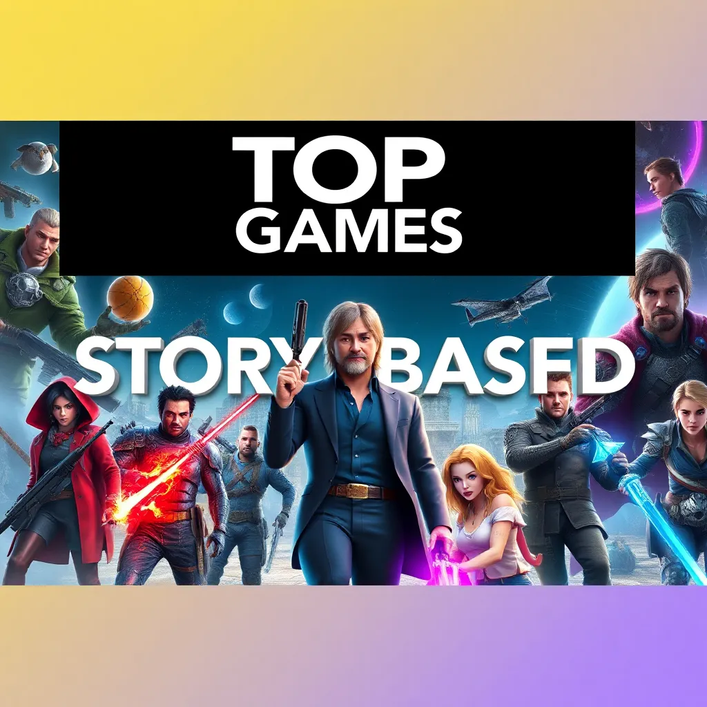 Top Story-Based Game Recommendations for 2025 : LevelUpTalk