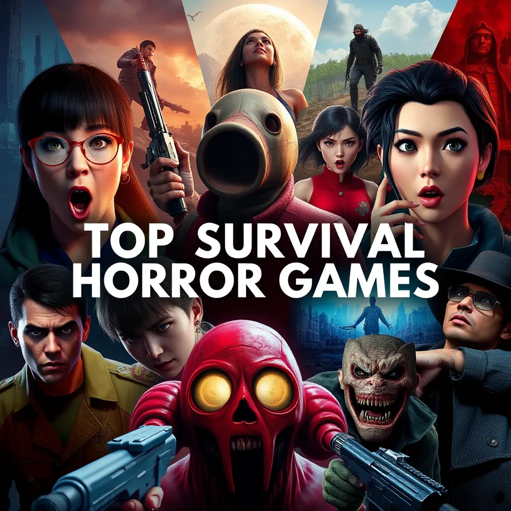 Top Survival Horror Games: Best Picks for 2025 : LevelUpTalk