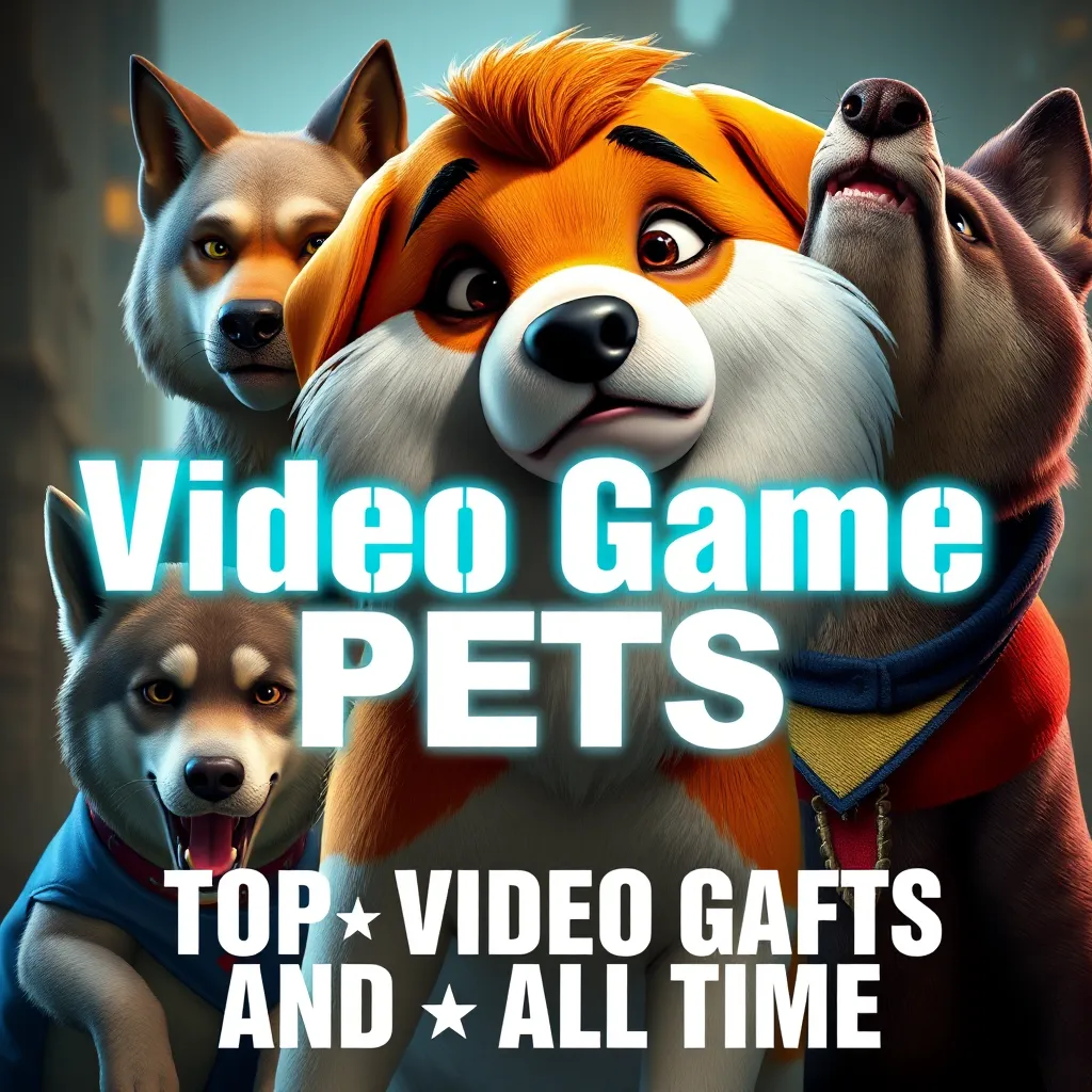 Top Video Game Pets and Companions of All Time : LevelUpTalk