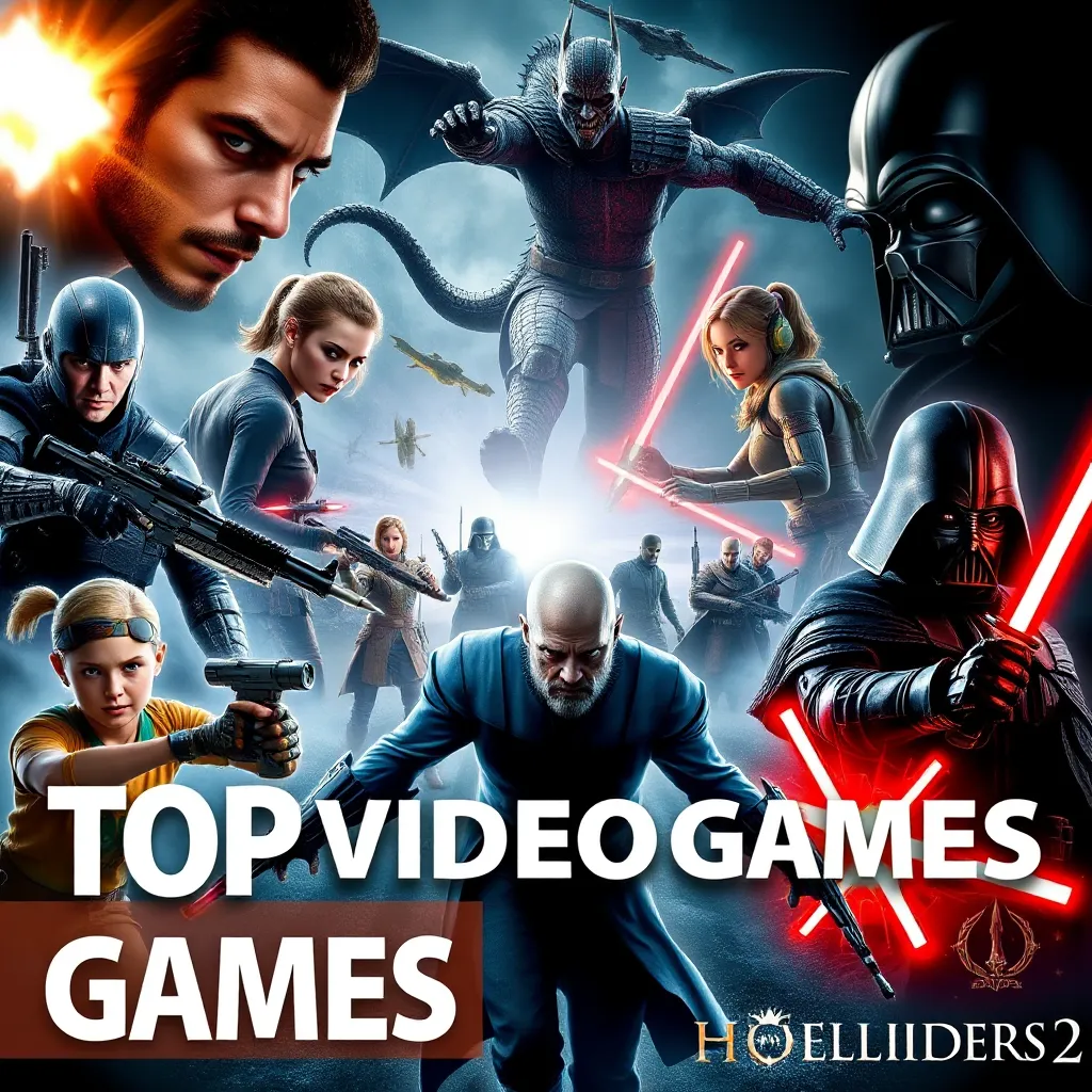 Explore Top Video Games Like Helldivers 2 and More : LevelUpTalk