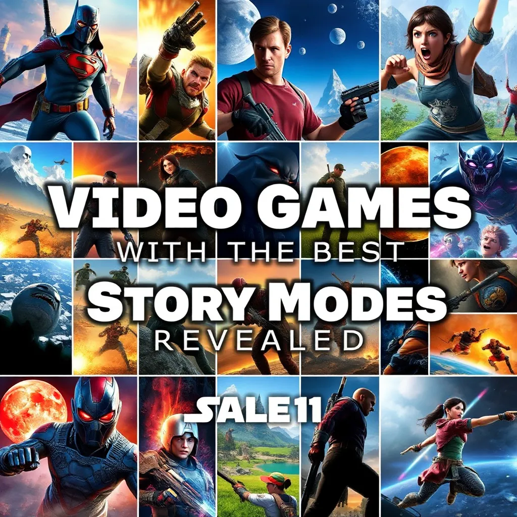 Top Video Games with the Best Story Modes Revealed : LevelUpTalk