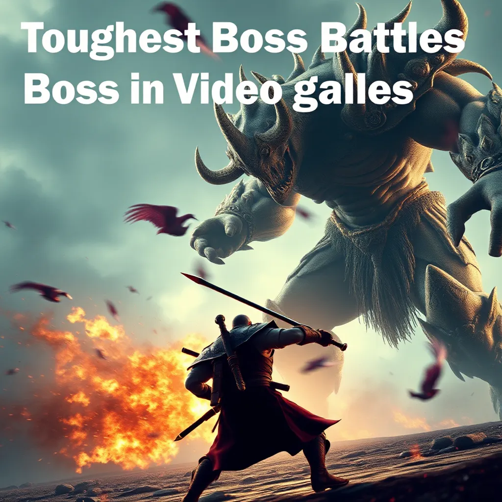 Who is the Most Challenging Boss in Video Games? : LevelUpTalk