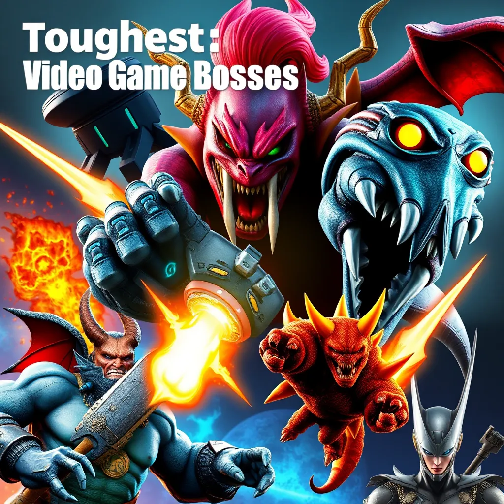 Ranking the Toughest Video Game Bosses: Top Picks Revealed : LevelUpTalk