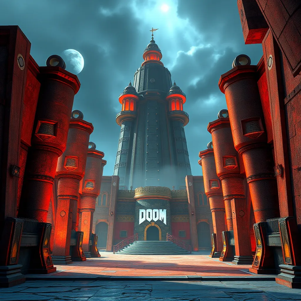 Exploring Tower of Babel in PS1 Version of Doom : LevelUpTalk