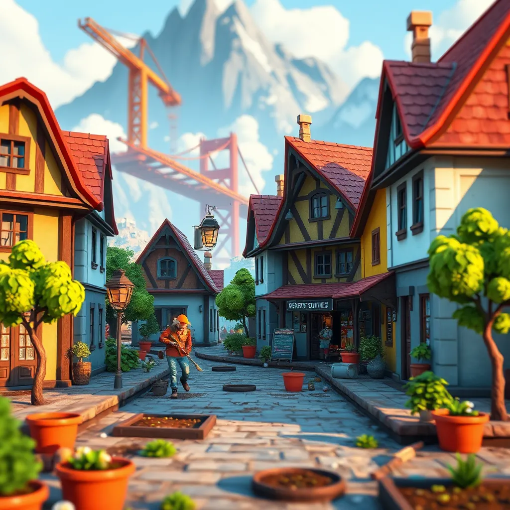 Top Games for Restoring Towns and Cities: A Guide : LevelUpTalk