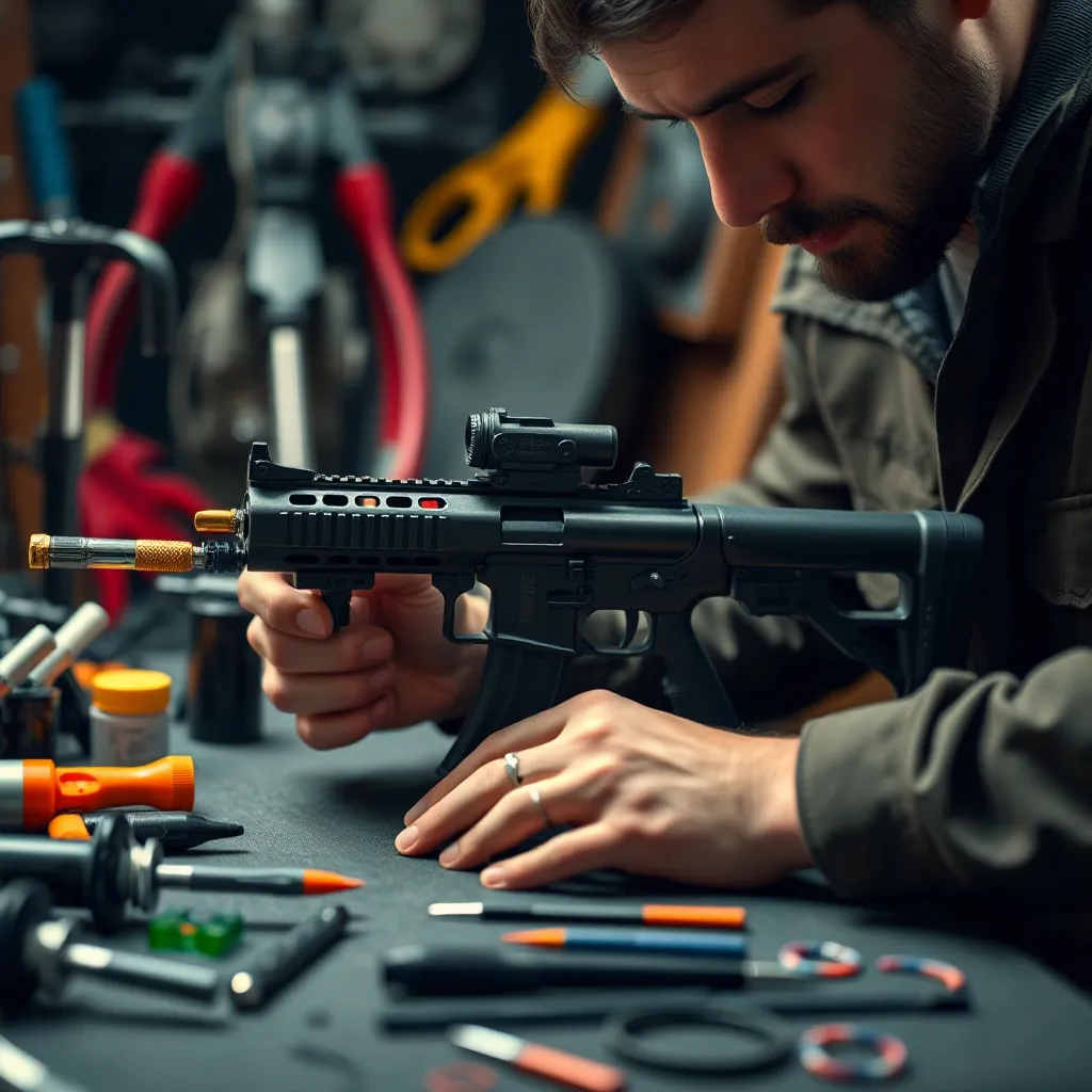 Creating a Unique Toy Gun Modification: Step by Step : LevelUpTalk