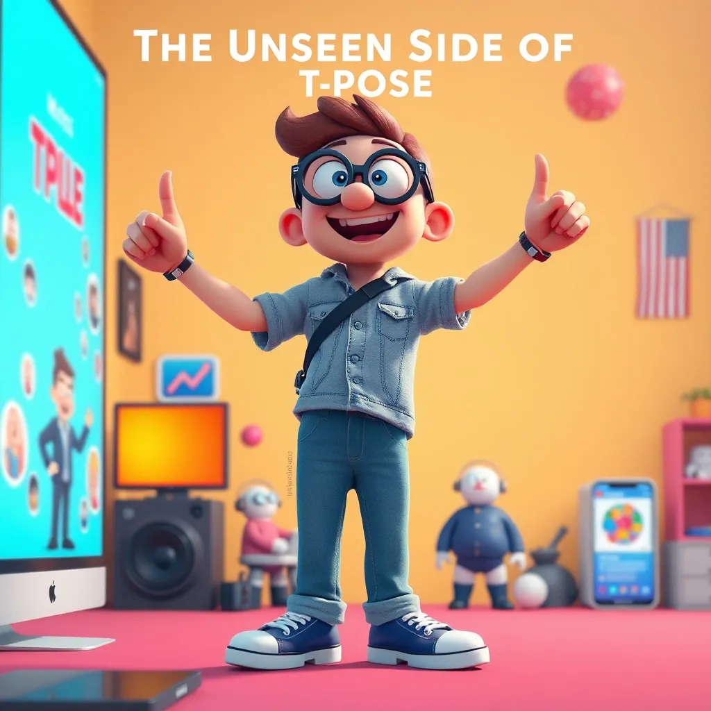 The Unseen Side of T-Pose: A Goofy Digital Trend : LevelUpTalk