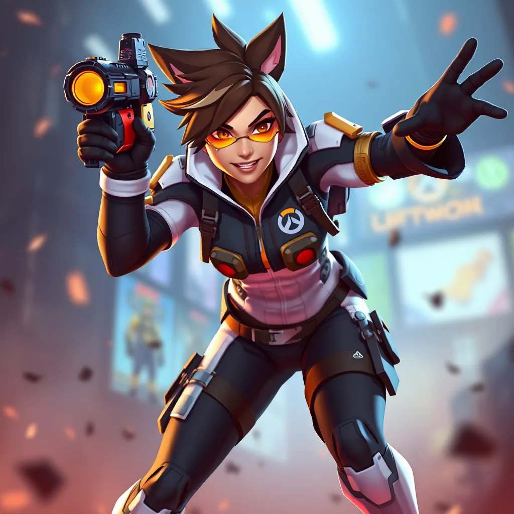 Why Gamers Stick to Default Tracer Skin in Overwatch : LevelUpTalk