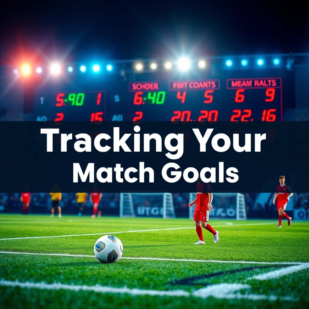 Tracking Your Match Goals: Record Every Shot on Target : LevelUpTalk