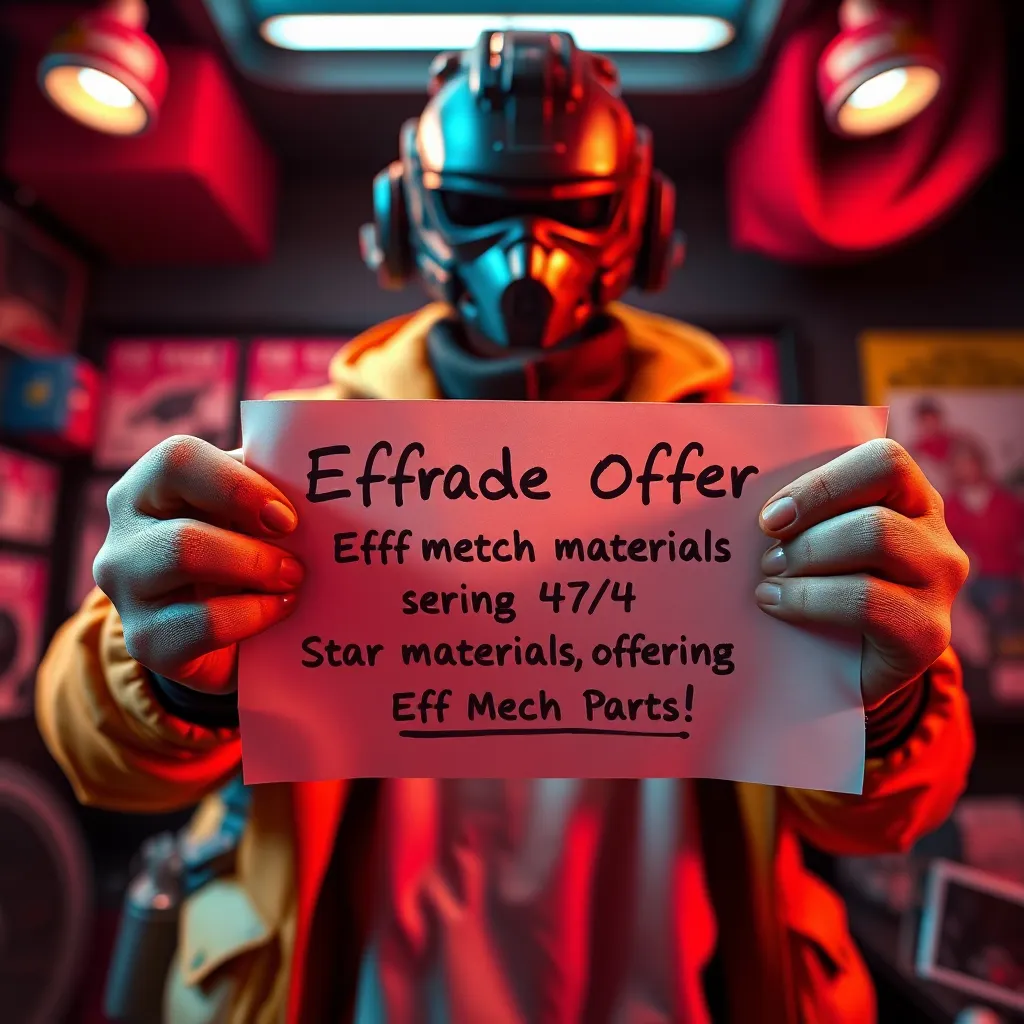 Seeking 47k in 3/4 Star Materials; Offering Eff Mech Parts : LevelUpTalk