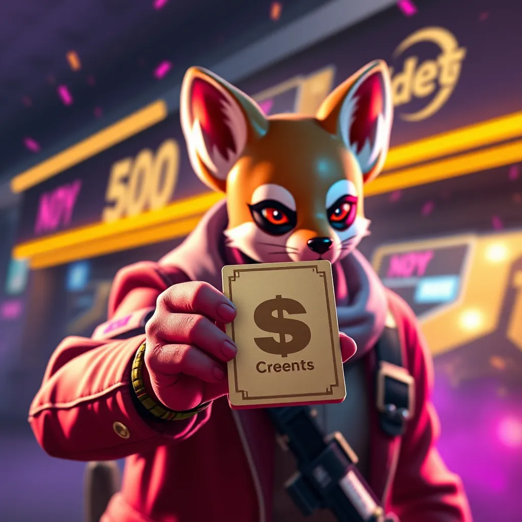 Trading 500 Credits for Basic Fennec in PC Game : LevelUpTalk