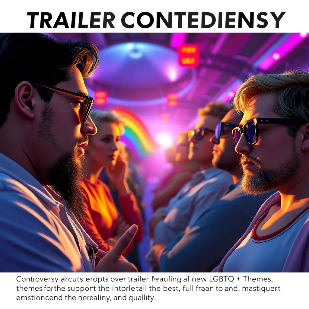 Controversy Erupts Over Trailer Featuring LGBTQ+ Themes : LevelUpTalk