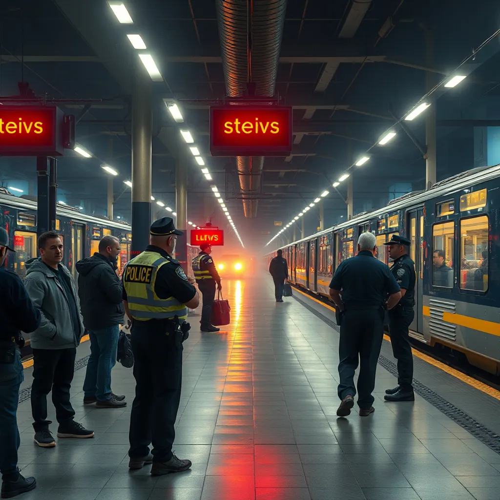 Train Station Shooting: Unbelievable Close Call : LevelUpTalk