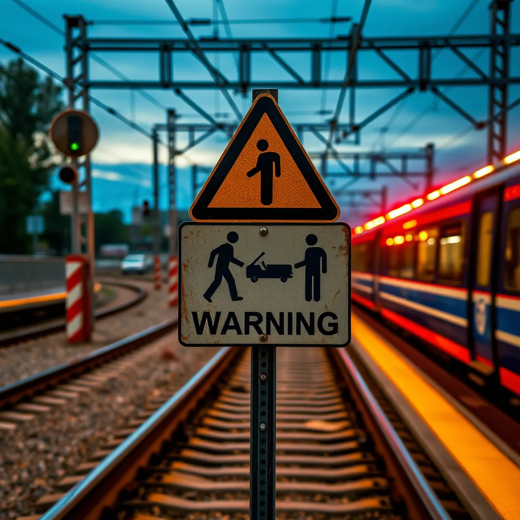 PSA: Stay Safe Around Train Tracks and Stations : LevelUpTalk
