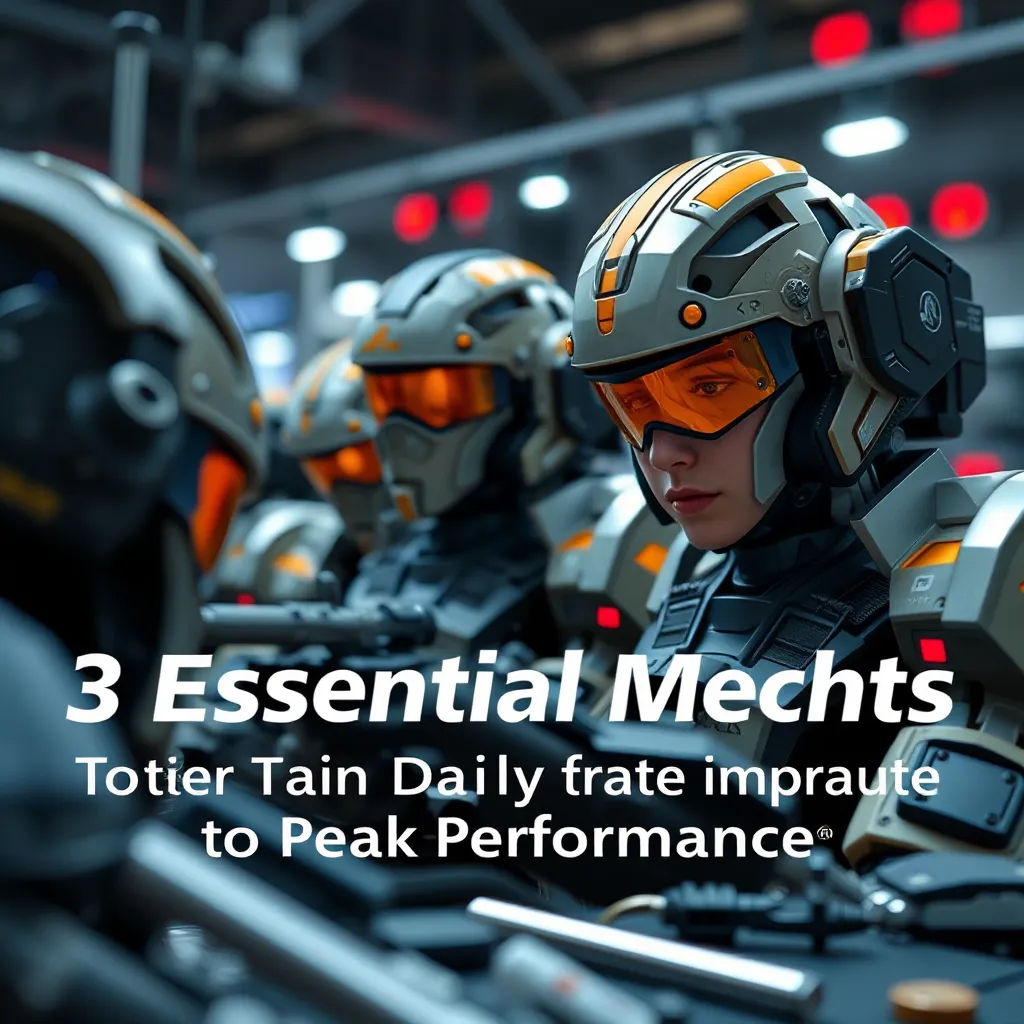 3 Essential Mechs to Train Daily for Peak Performance : LevelUpTalk