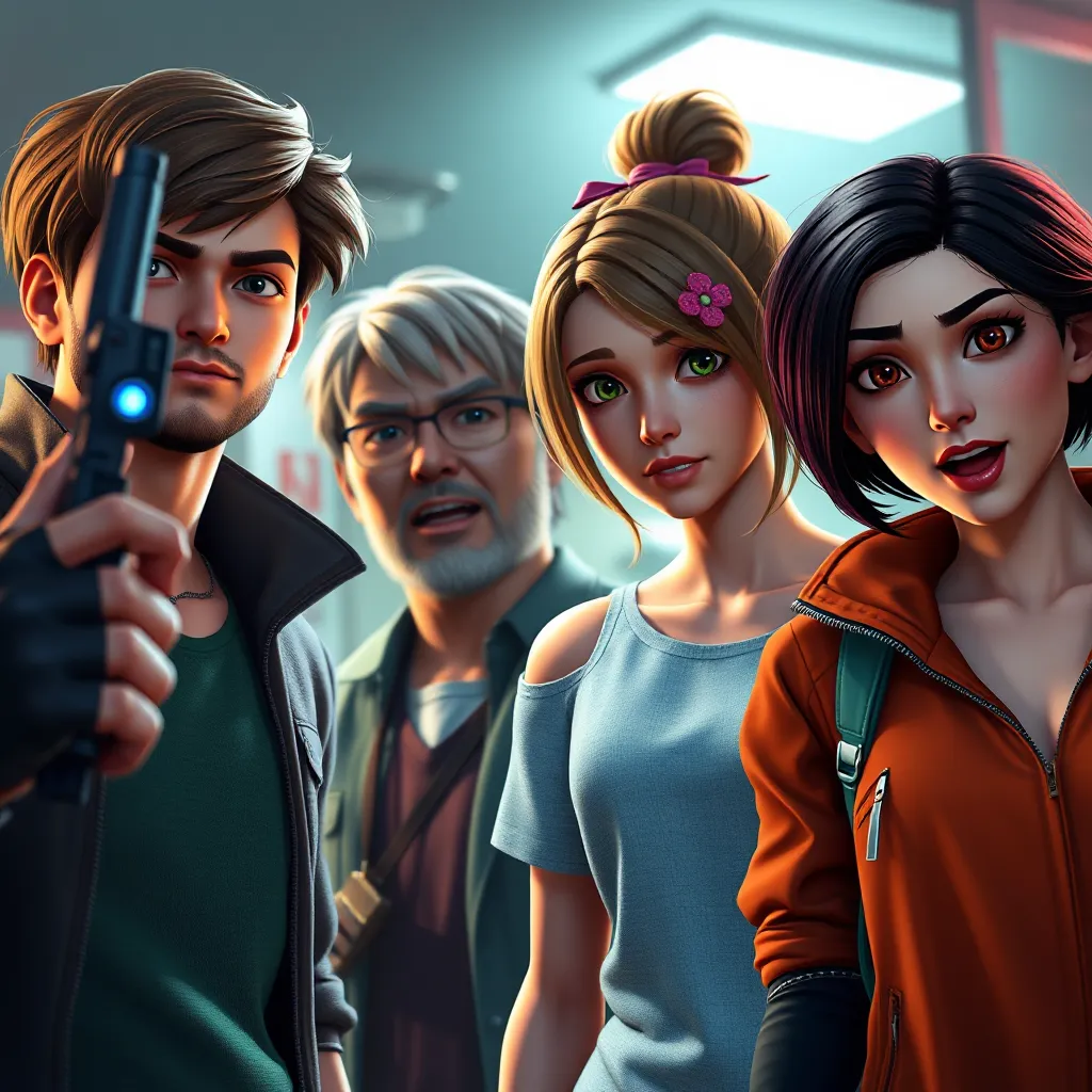 Trait Changes for Sam, Mike, Jess, and Emily in Remake : LevelUpTalk