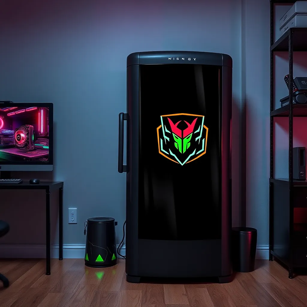 Transforming an Old Fridge for a Perfect Gaming Room : LevelUpTalk