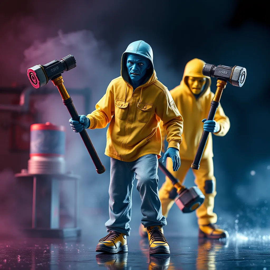 Cleaning Toxic Zombies: Hammer Brothers Transformations : LevelUpTalk