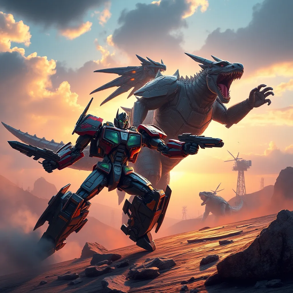 Exciting Blend of Transformers and Monster Hunter Hits : LevelUpTalk