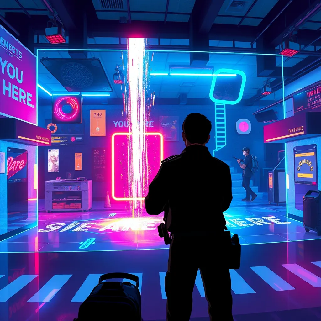 Exploring the Transparent Image in the Game YOU Are HERE : LevelUpTalk