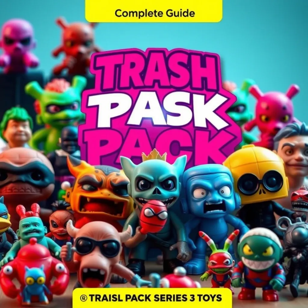 Complete Guide to Trash Pack Full Series 3 Toys : LevelUpTalk