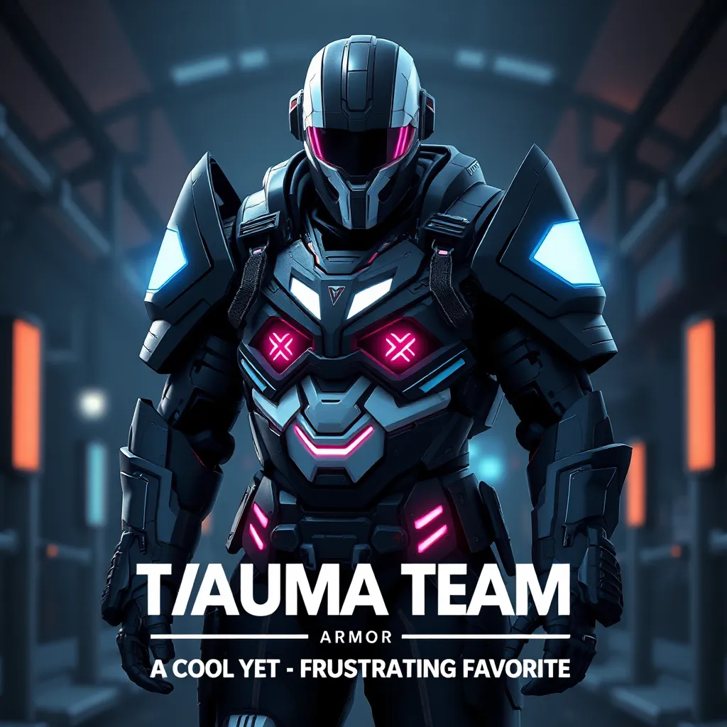 Trauma Team's Armor: A Cool Yet Frustrating Favorite : LevelUpTalk