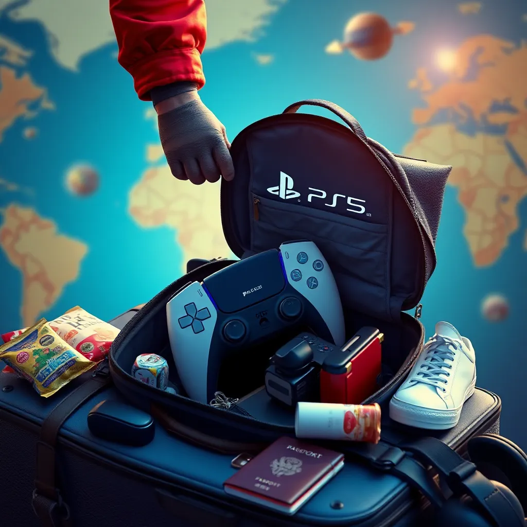 Tips for Traveling Abroad with Your PS5: What to Know : LevelUpTalk