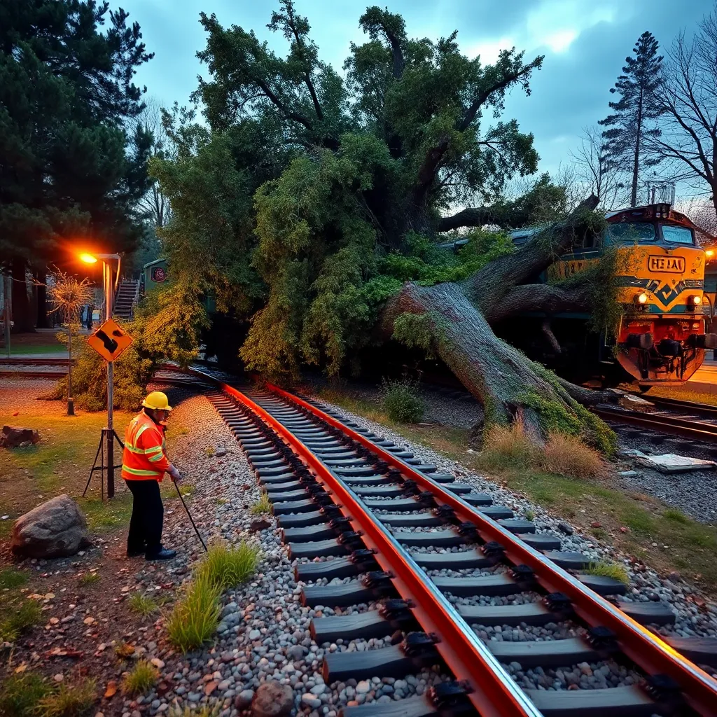 Tree Blockage Causes Frequent Train Delays : LevelUpTalk
