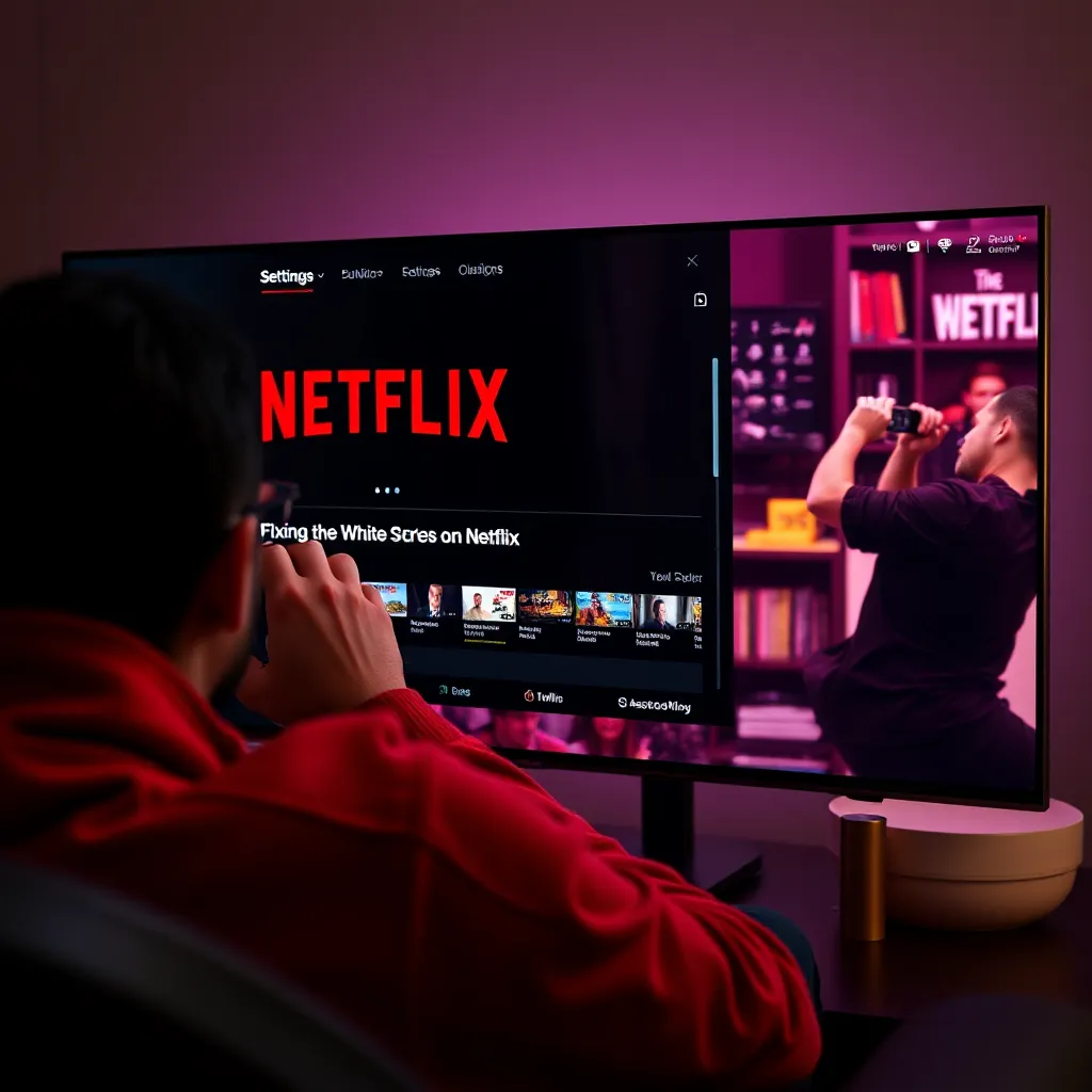 Fixing the White Line Issue on Netflix Fullscreen Movies : LevelUpTalk