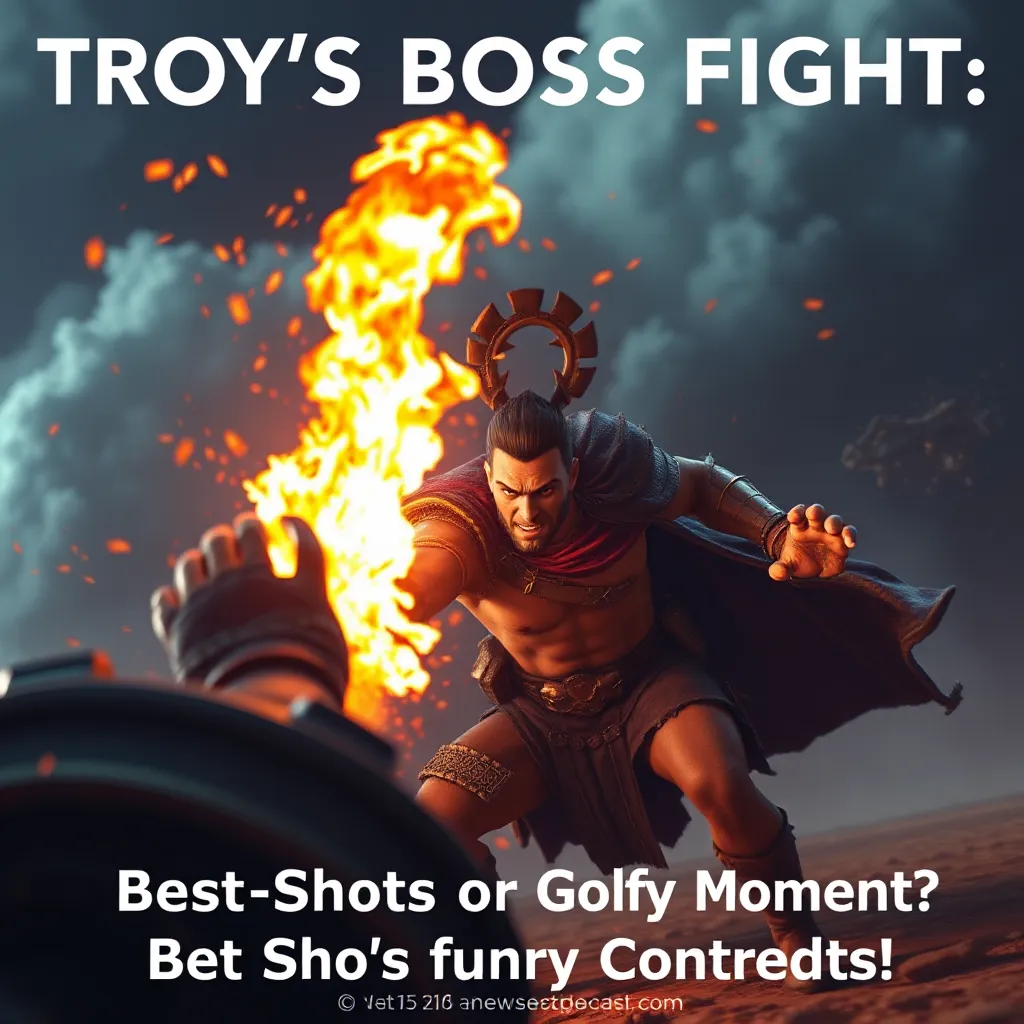 Troy's Boss Fight: Best Shots or Goofy Moments? : LevelUpTalk