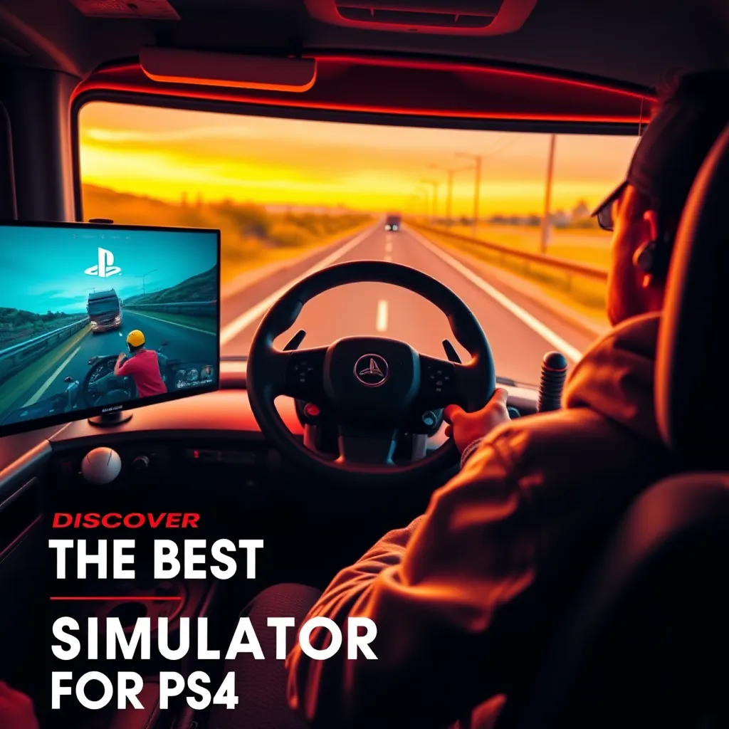Discover the Best Truck Driving Simulators for PS : LevelUpTalk