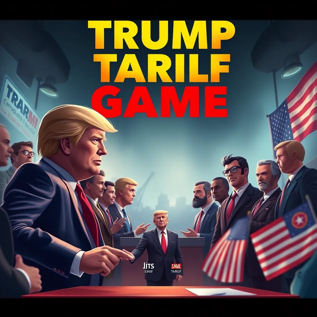 Trump Tariff Game Launches on Steam: What to Expect : LevelUpTalk