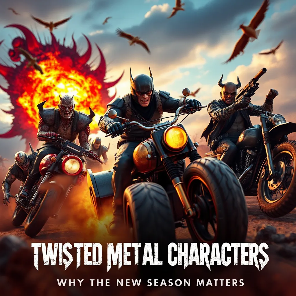 Twisted Metal Characters: Why the New Season Matters : LevelUpTalk