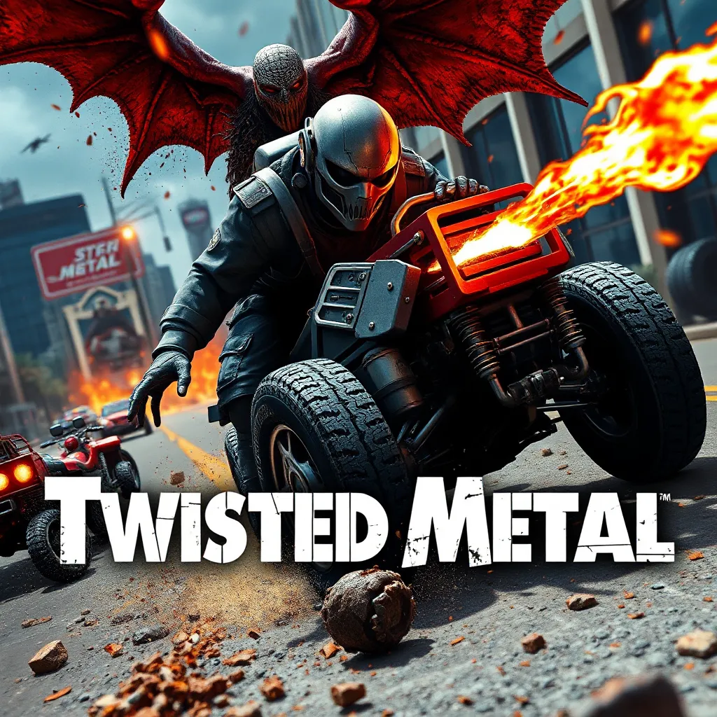 Opinions on Cover Art for Twisted Metal Series : LevelUpTalk