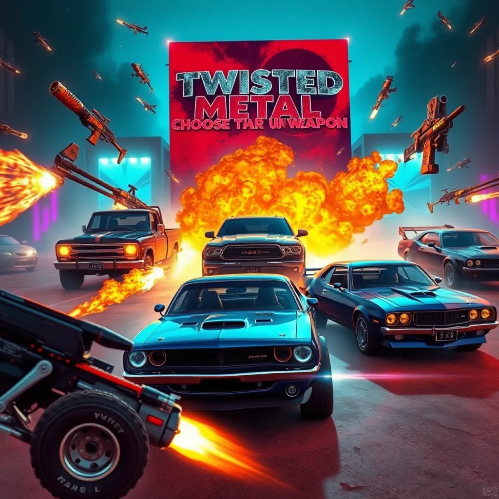 Compete in Twisted Metal: Choose Your Car and Weapon! : LevelUpTalk