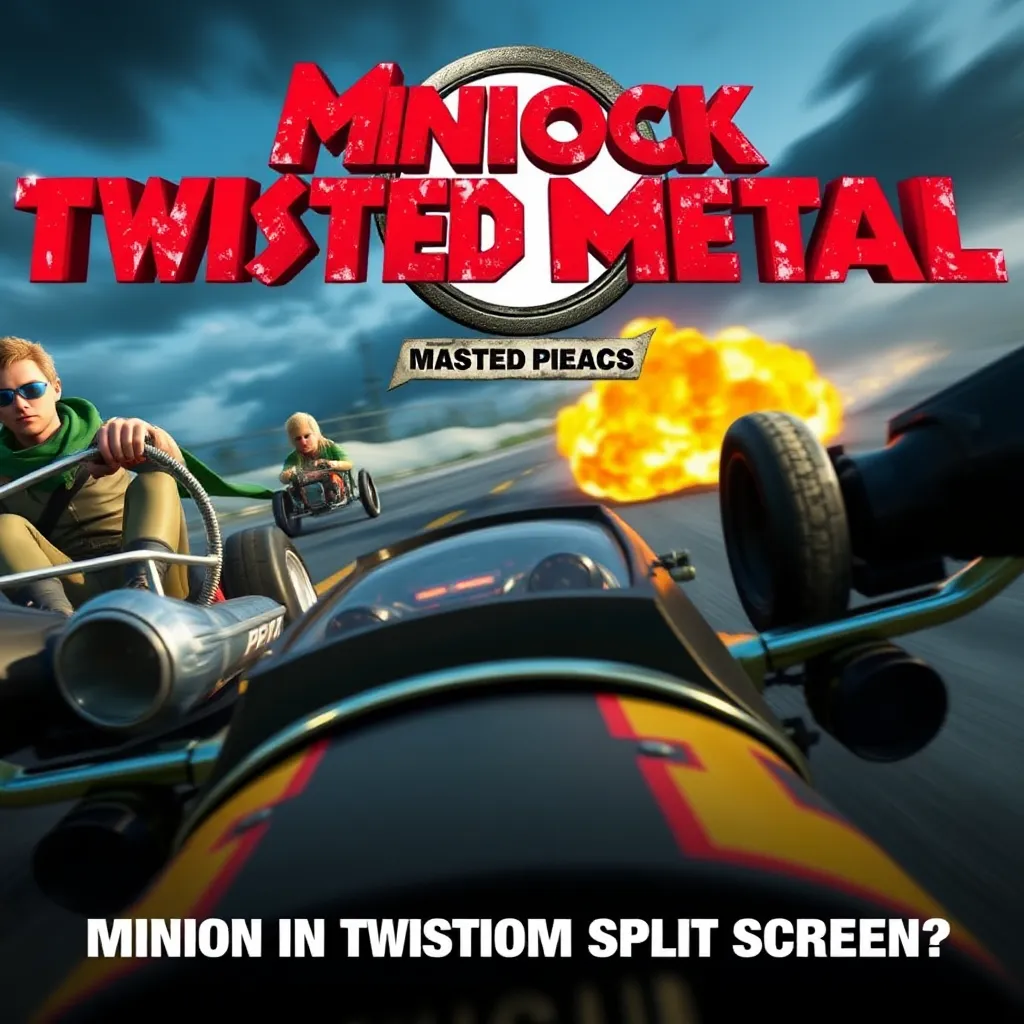Can You Unlock Minion in Twisted Metal Split Screen? : LevelUpTalk