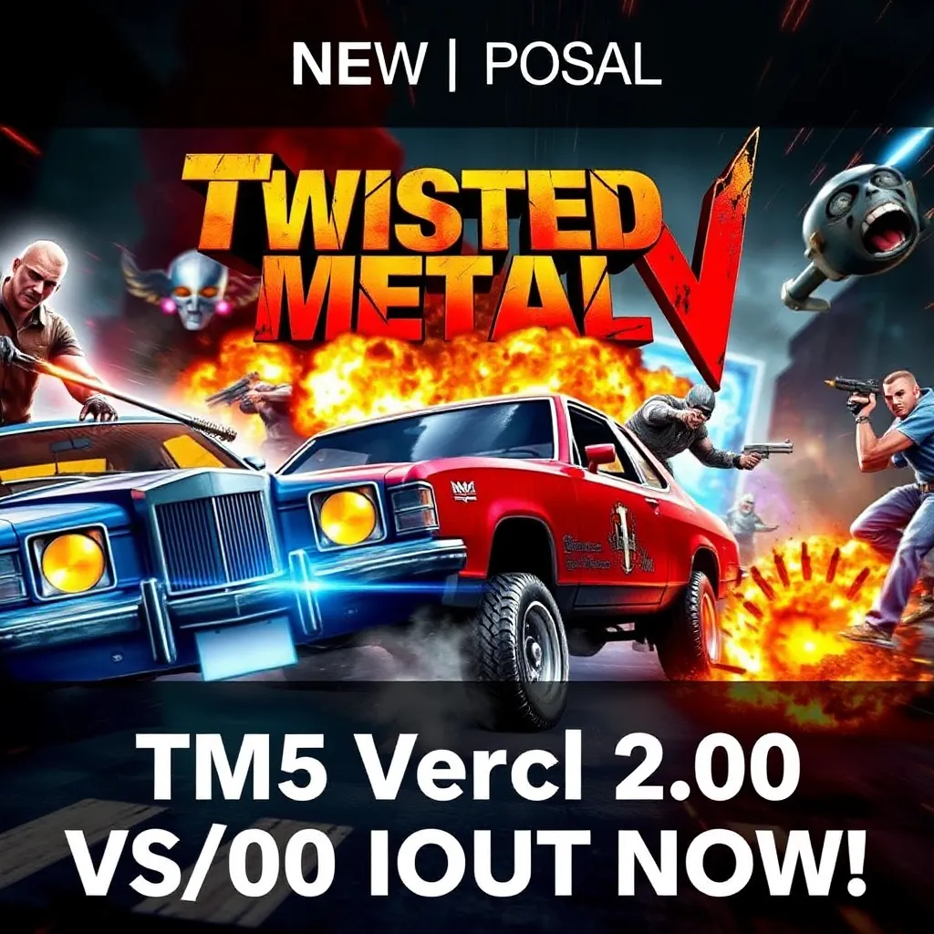 Twisted Metal V (TM5) Version 2.00 Is Out Now! : LevelUpTalk