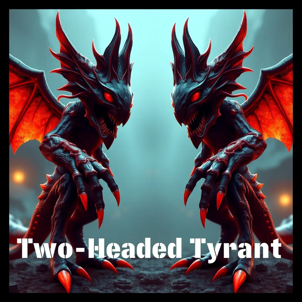 Unique Two-Headed Tyrant Art Inspired by Fan Creations : LevelUpTalk
