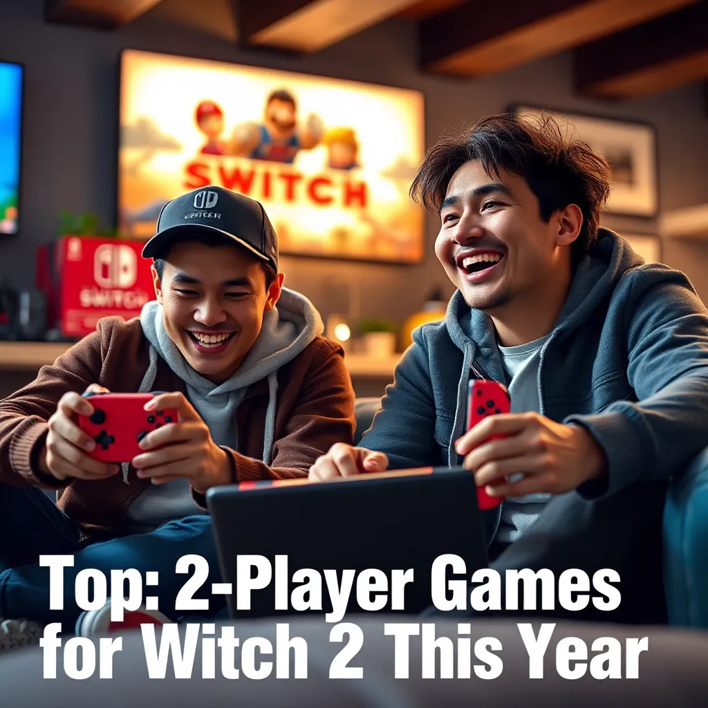 Top 2-Player Games for Switch 2 This Year : LevelUpTalk