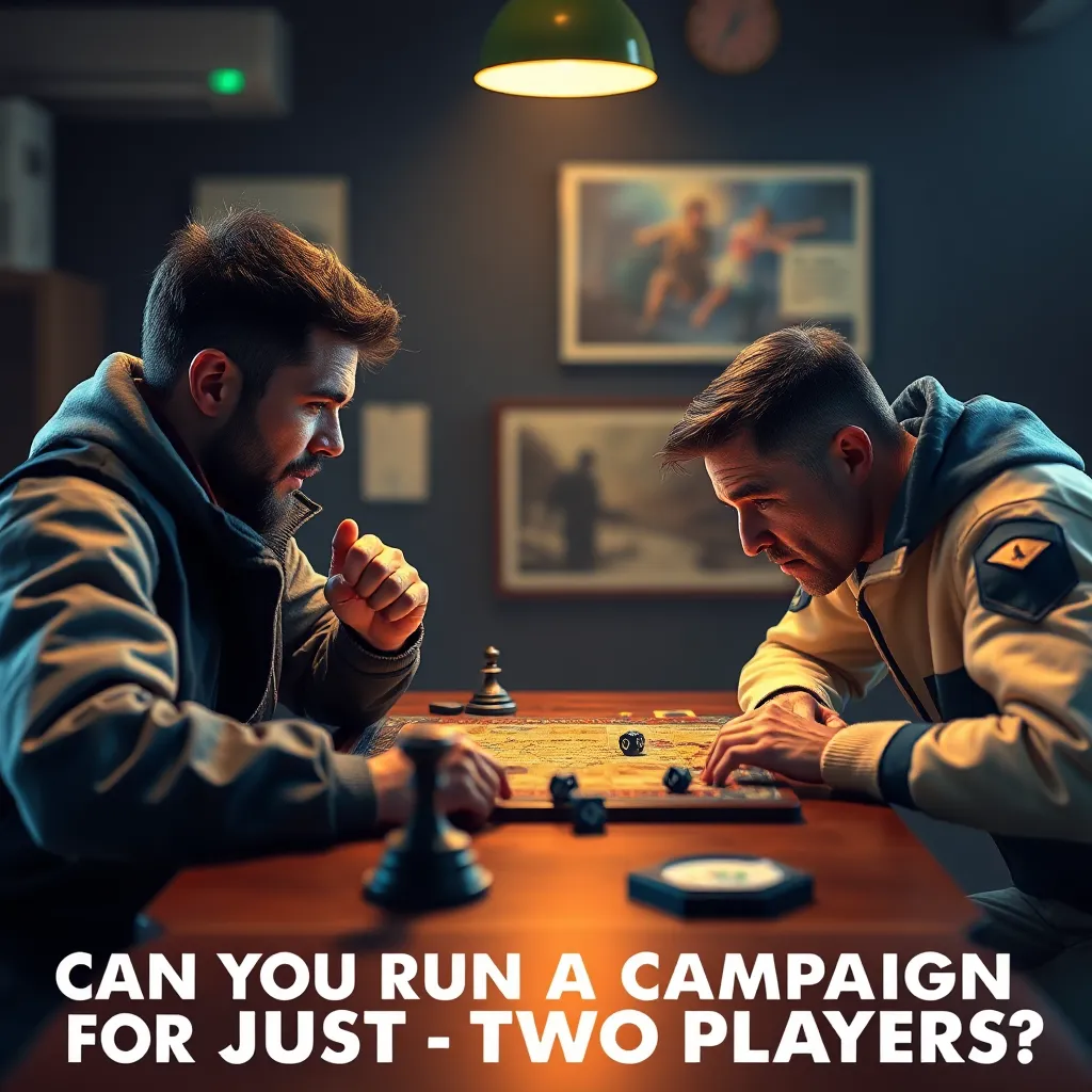 Can You Run a Campaign with Just Two Players? : LevelUpTalk