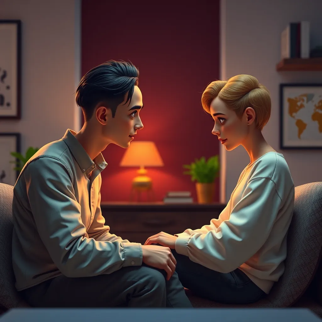 Interactions of Two Characters in the Same Room : LevelUpTalk